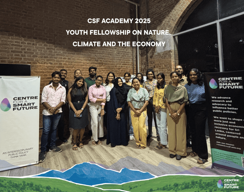 CSF Academy 2025 - Youth Fellowship on Nature, Climate and the Economy